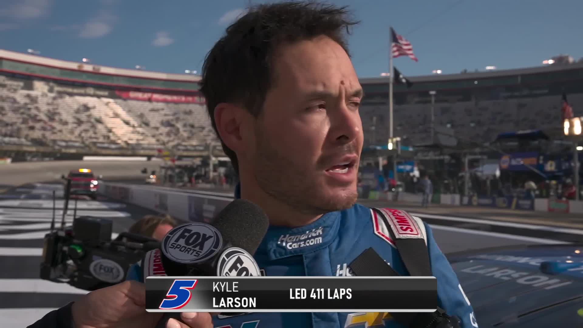 Larson on winning for Jon Edwards: 'He's celebrating in spirit'