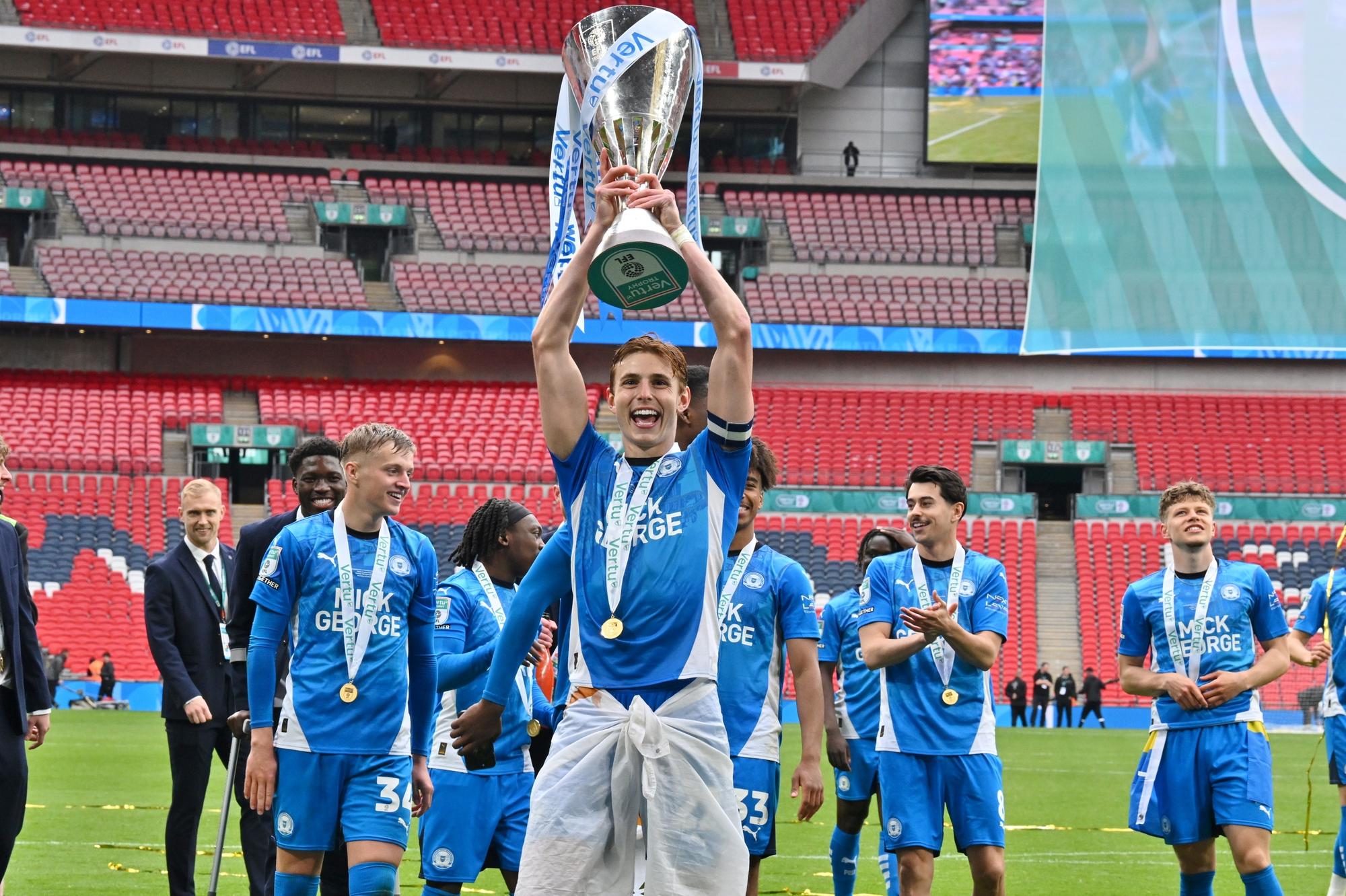 Peterborough United captain delighted to deliver Vertu Trophy as ...