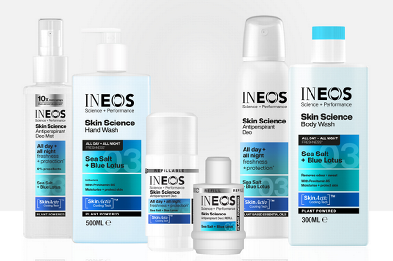 INEOS launches new Sea Salt + Blue Lotus fragrance range exclusive