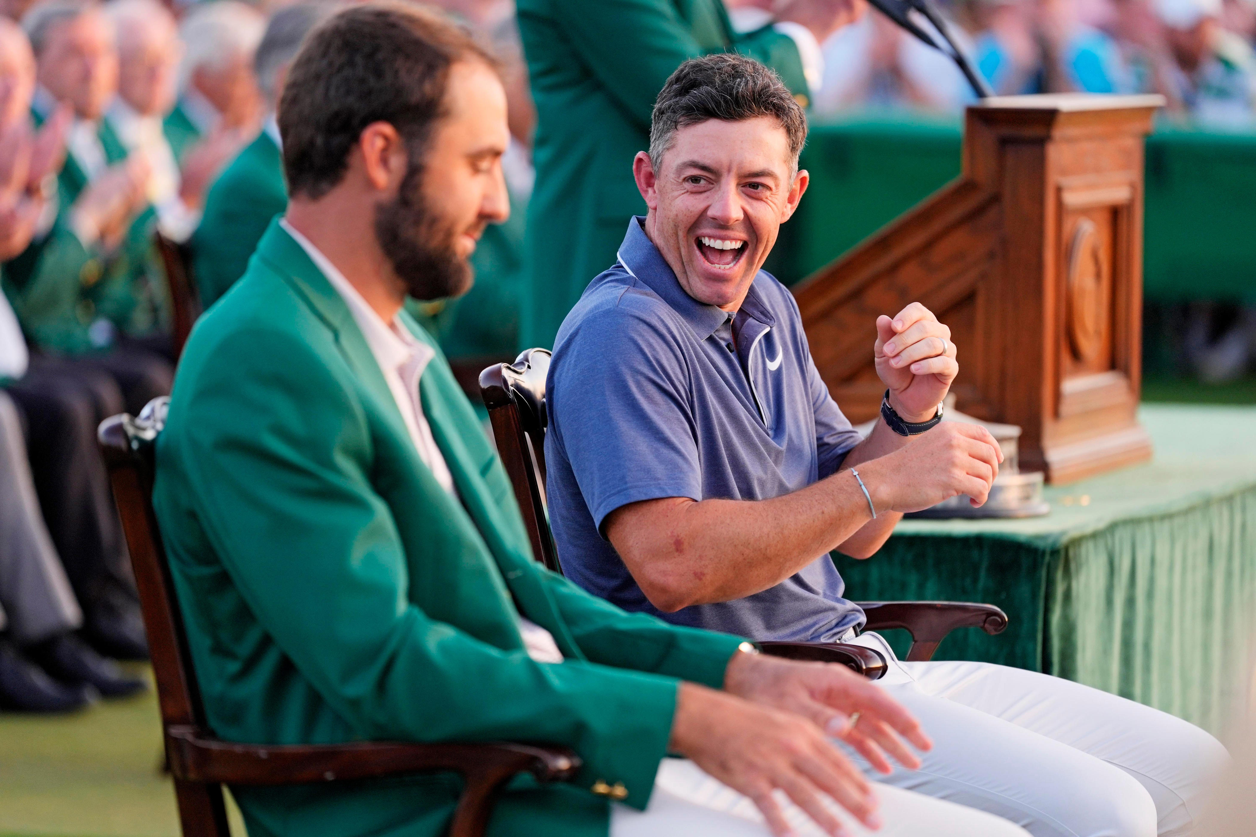 Rory McIlroy gives insight on what he'll serve at Masters Champions ...