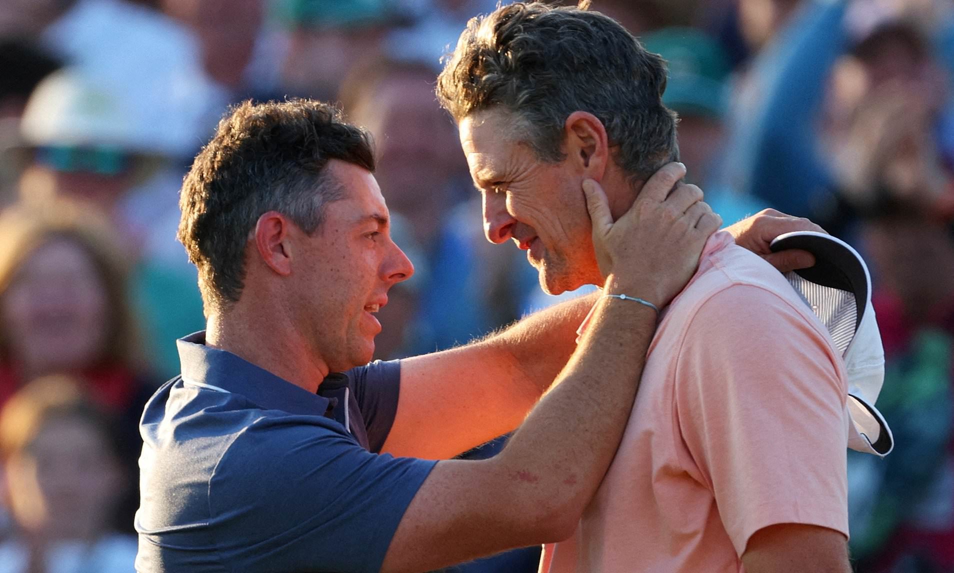 Revealed: What Justin Rose said to Rory McIlroy after Masters playoff ...