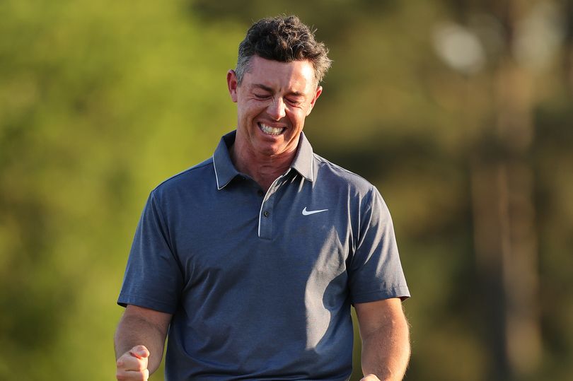 Rory McIlroy's first words after winning Masters and breaking down in tears