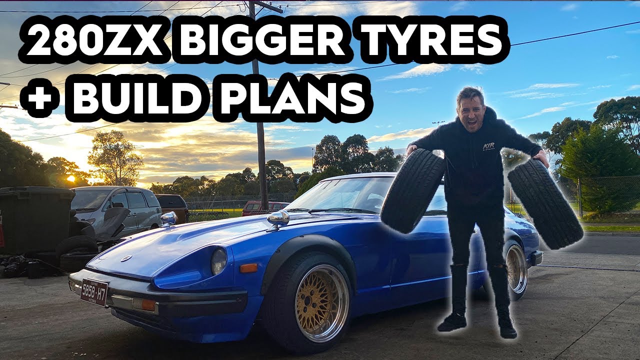Datsun 280zx New Tyres + Build Plans! (Devil Z)