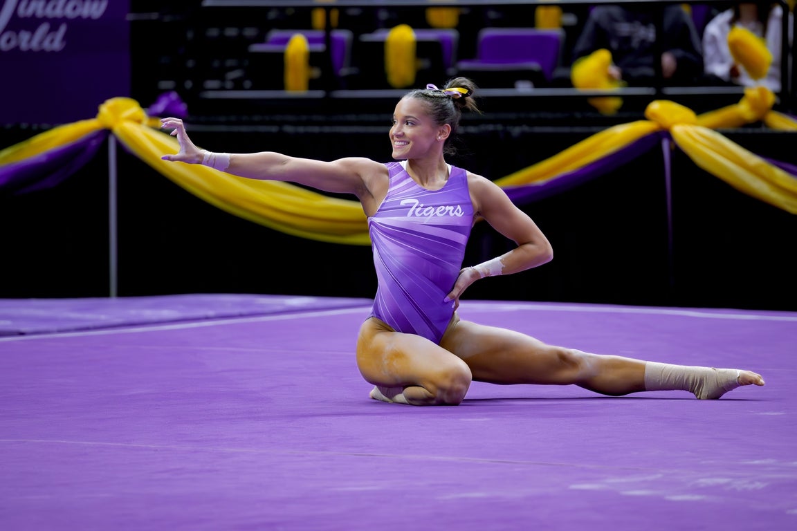 Unbelievable photos of Livvy Dunne teammate and top LSU gymnast Haleigh ...