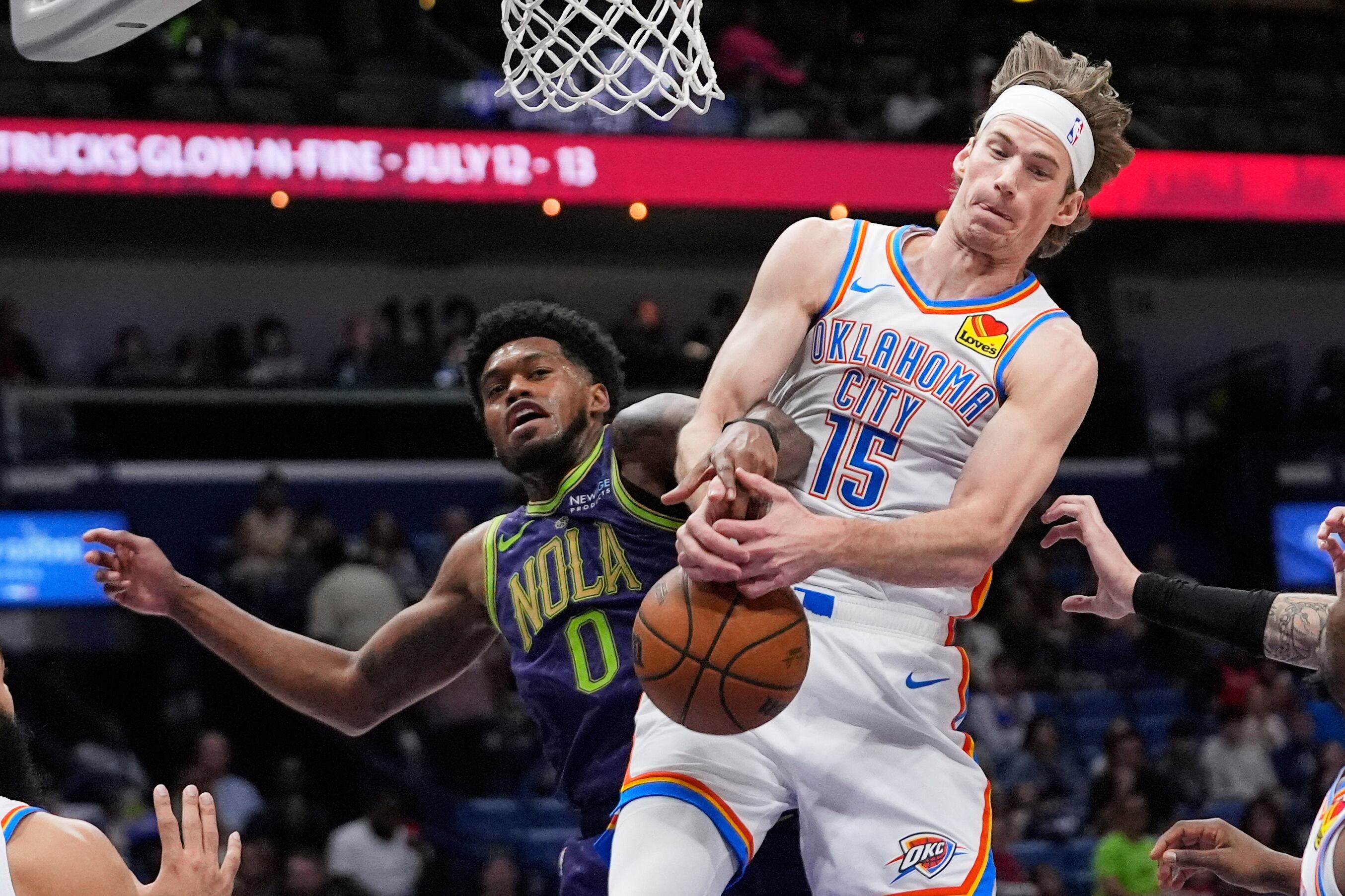 Wiggins and Carlson lift Thunder past Pelicans 115-100 in regular ...