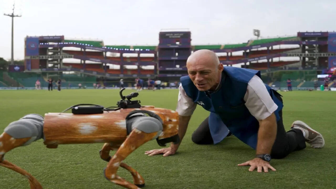 Watch: IPL Adds New Robotic Camera Dog, Asks Fans To Name It