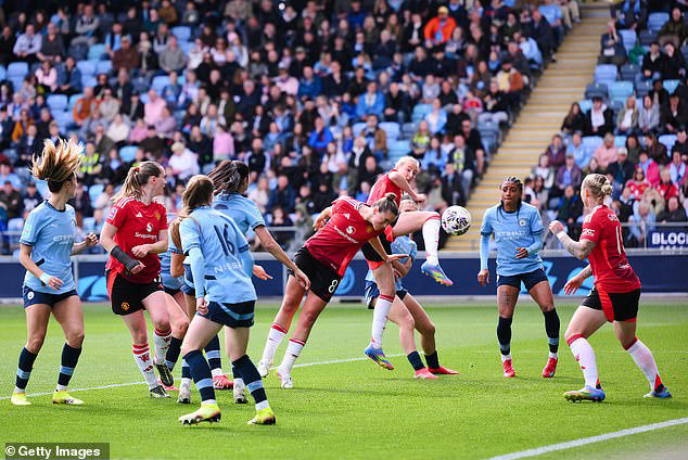 Man City 0-2 Man United: Celin Bizet and Grace Clinton help Red Devils ...