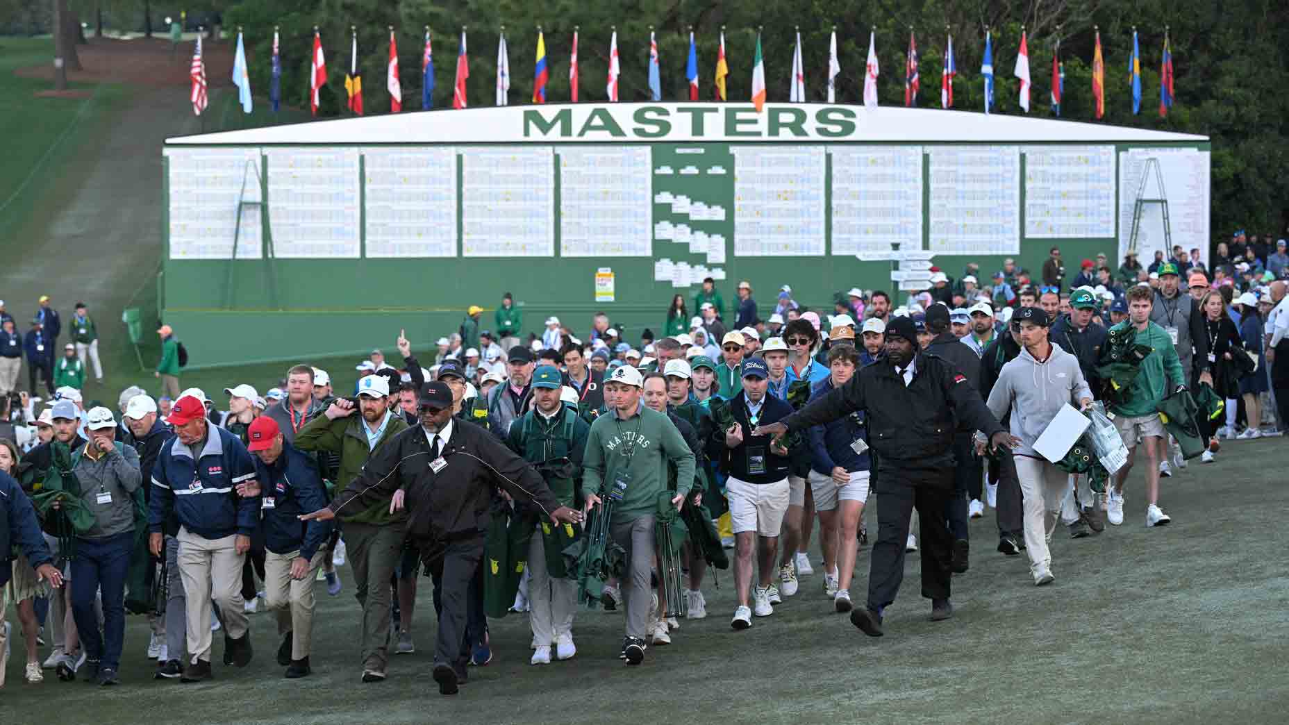 What would a bogey golfer shoot at Augusta - on a Masters Sunday?
