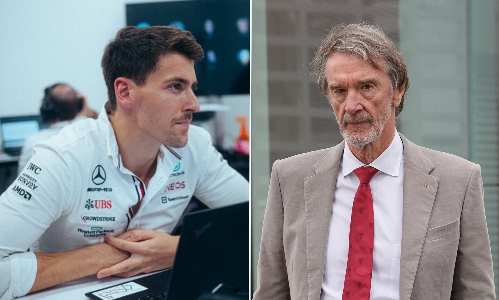 Man United set to raid Mercedes' F1 team for data supremo as Sir Jim ...