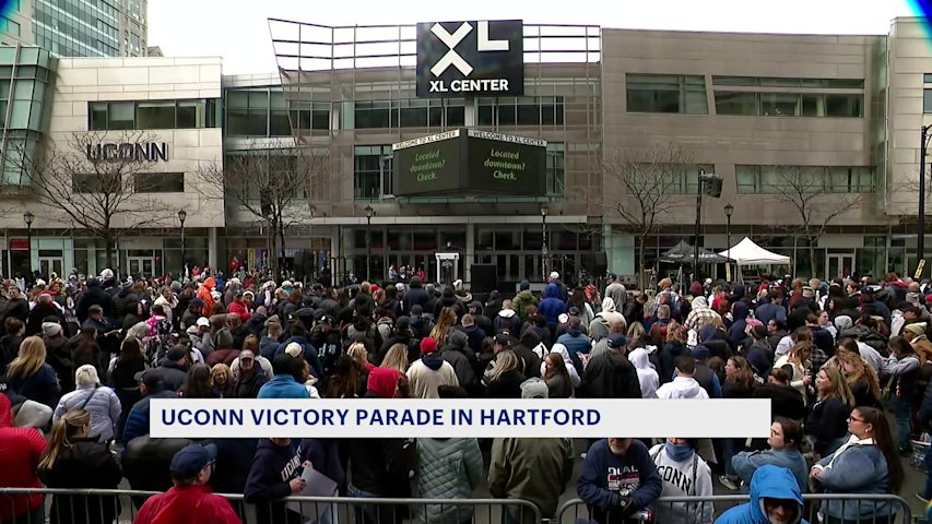 UConn women's basketball victory parade celebrates record 12th national ...