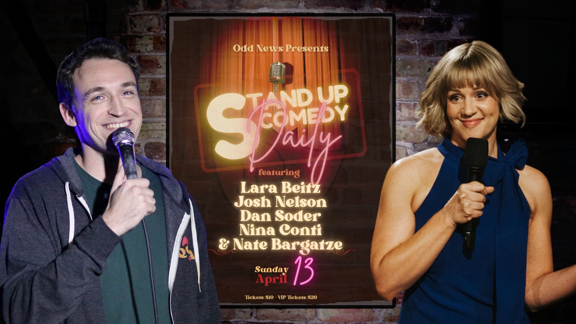 Daily Laughs From the World of Stand-up (4/13)