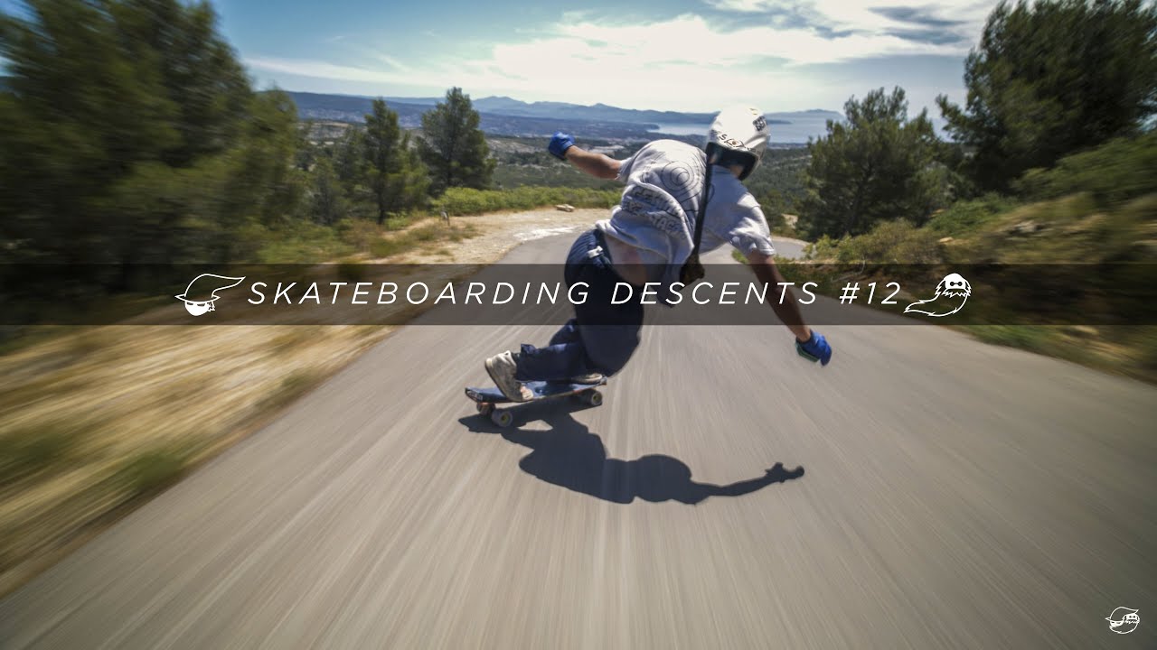 Skateboarding Descents #12: Scoot's eerste longboard run in Frankrijk
