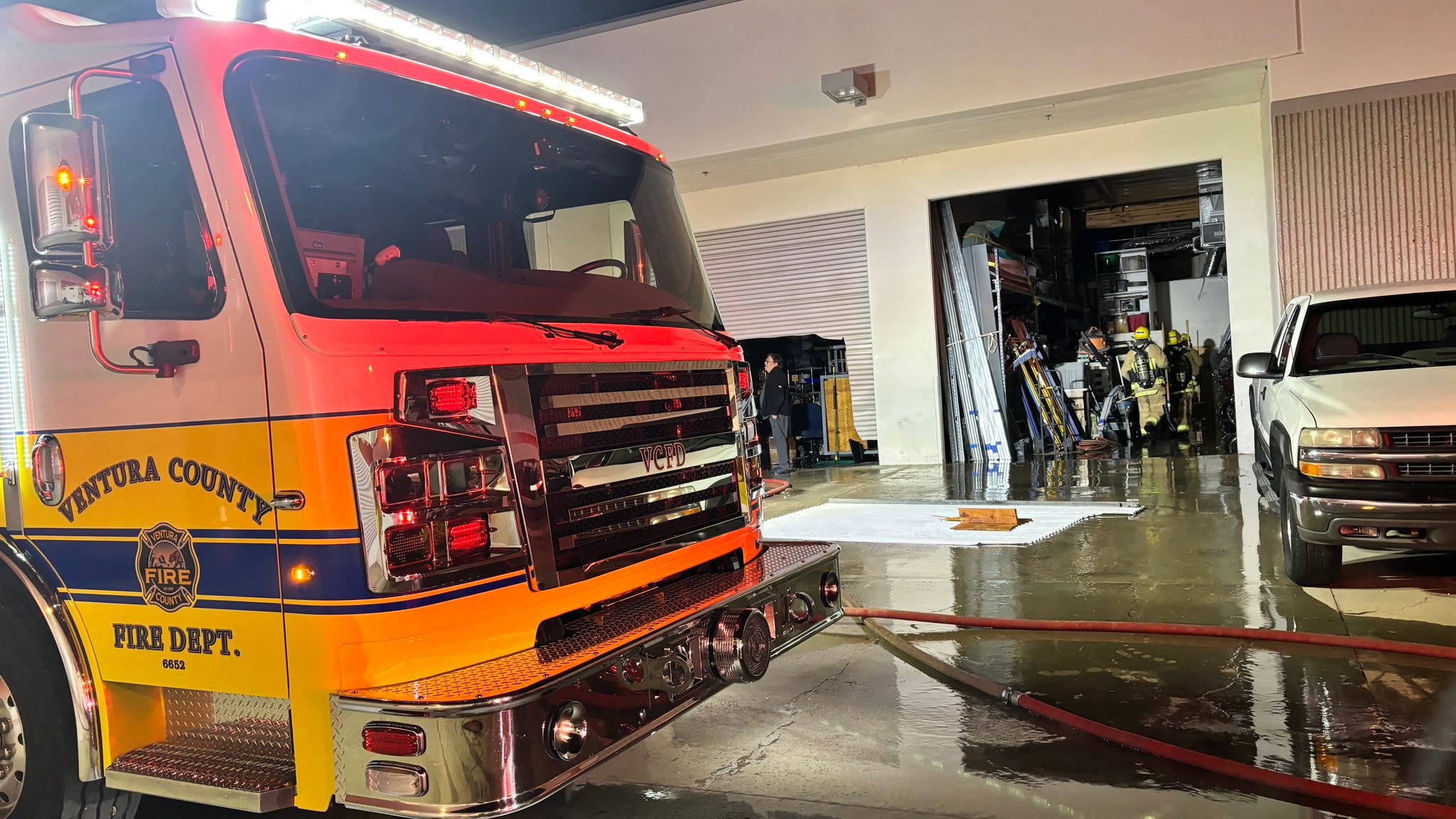 Minor fire reported Sunday at Camarillo commercial building