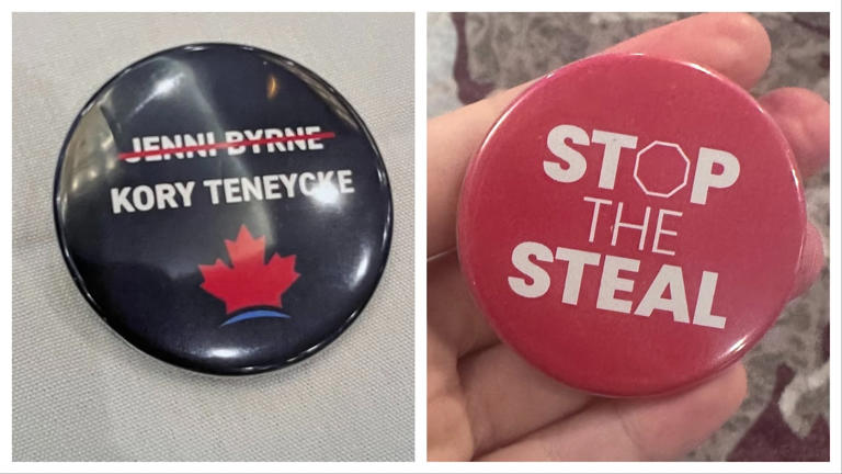 Liberal operatives planted 'stop the steal' buttons at conservative ...