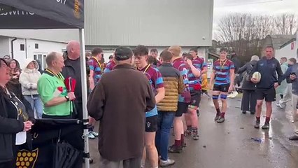 Bude Colts celebrate winning the Cornwall Colts Shield final at Hayle ...