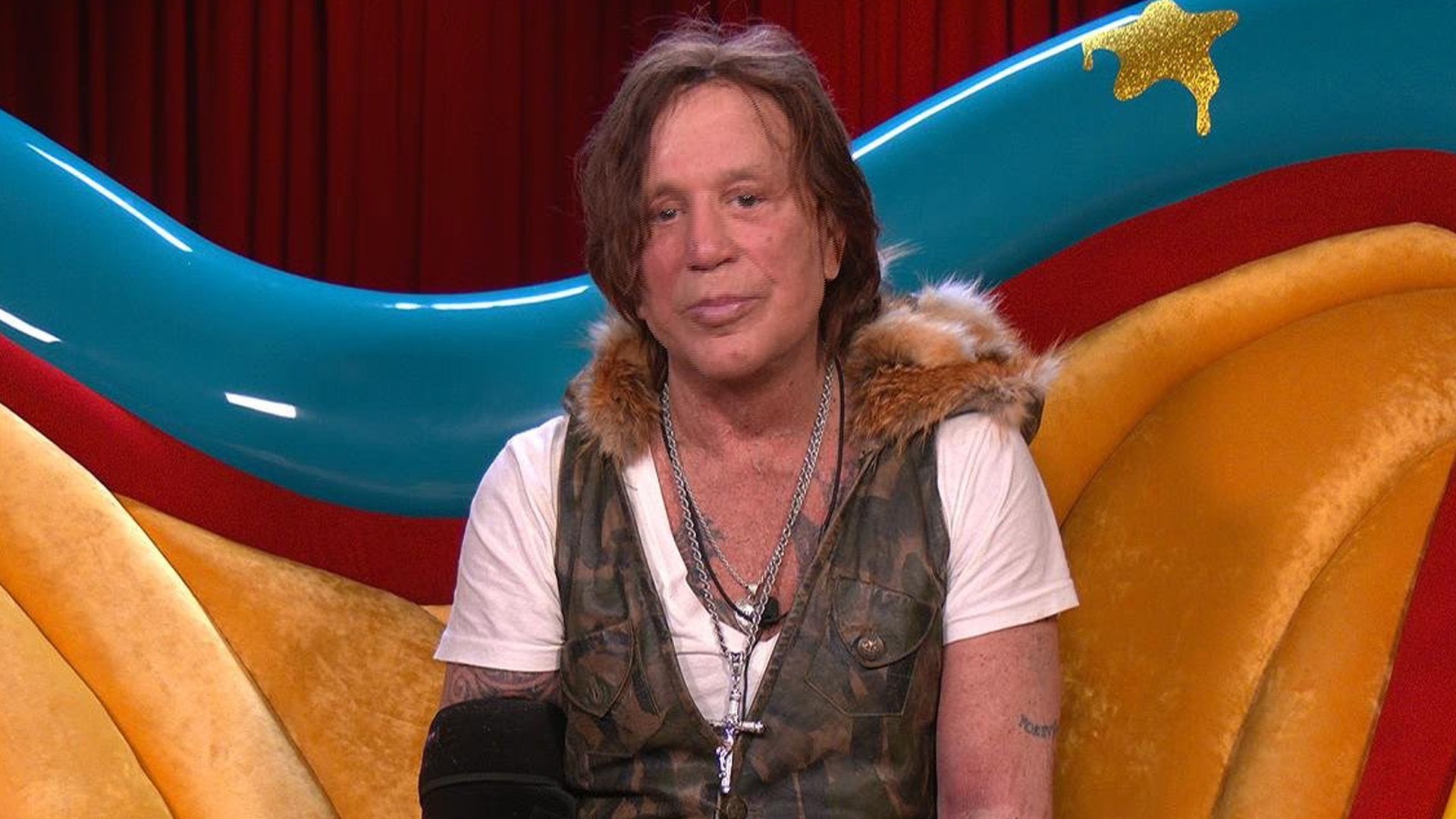 Mickey Rourke's 'threatening' comments revealed after removal from CBB ...