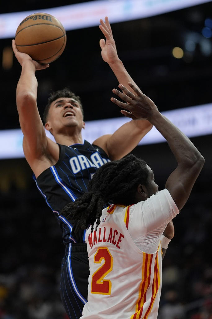 Keaton Wallace logs first career triple-double as Hawks beat Magic 117 ...