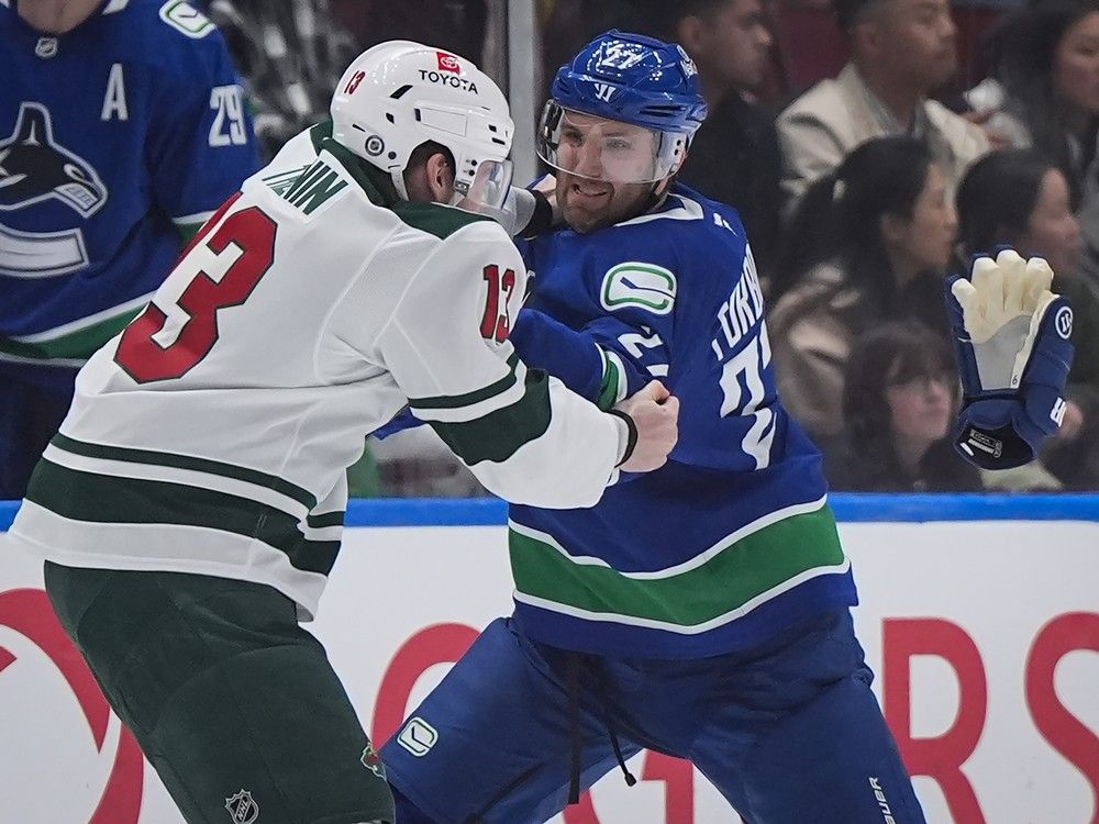 Canucks Notebook: Derek Forbort suffers broken orbital bone from Yakov ...