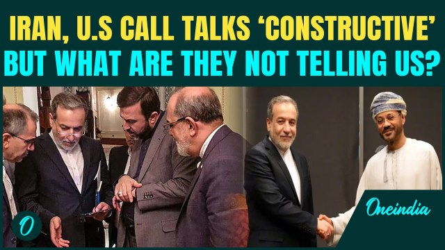 Iran & U.S Unveil 'Constructive' Nuclear Talks — Backchannel Deals ...