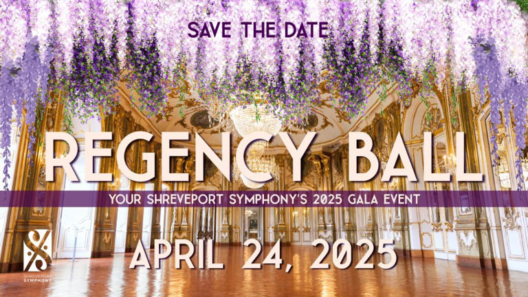 Join the Shreveport Symphony Orchestra for their 2025 Regency Ball