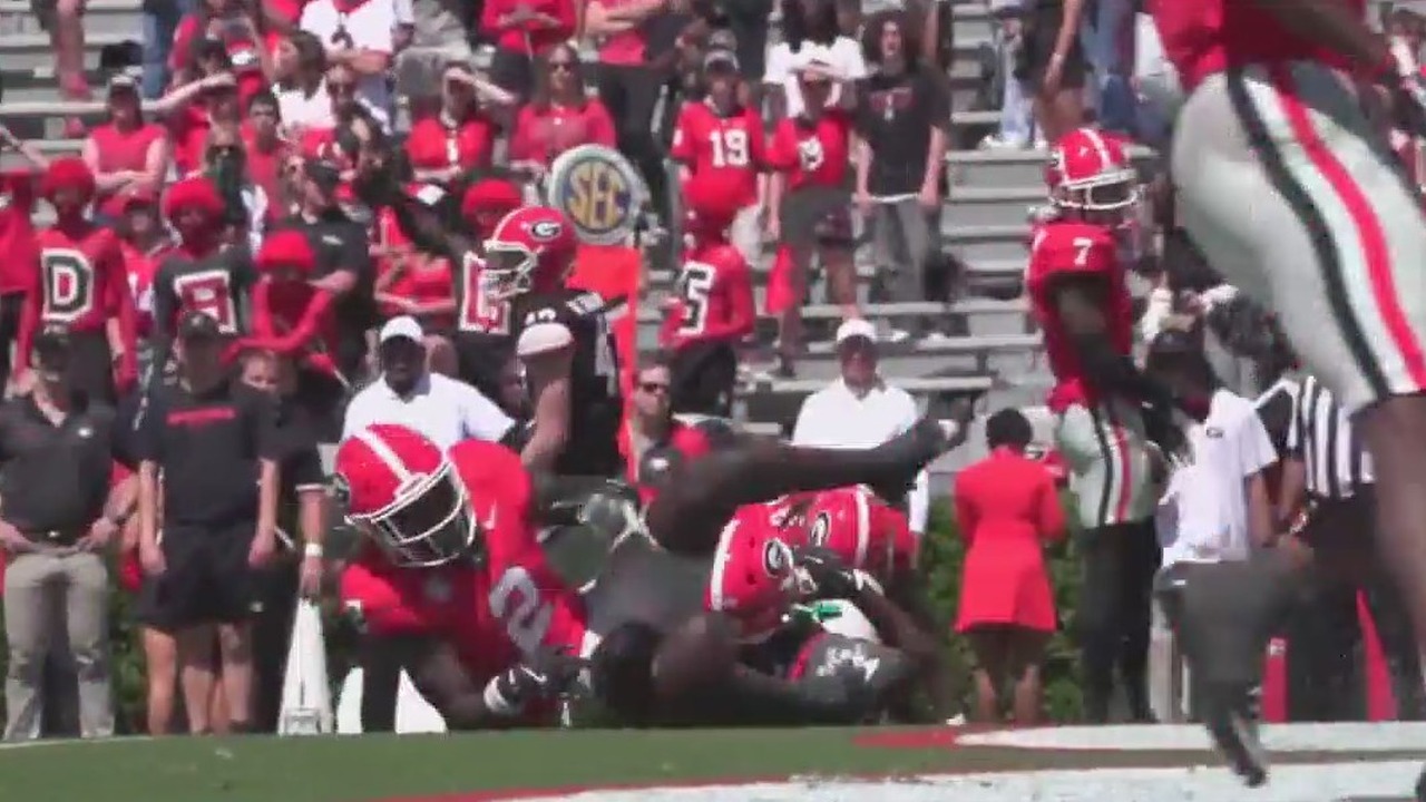 UGA's last spring practice before 2025 season