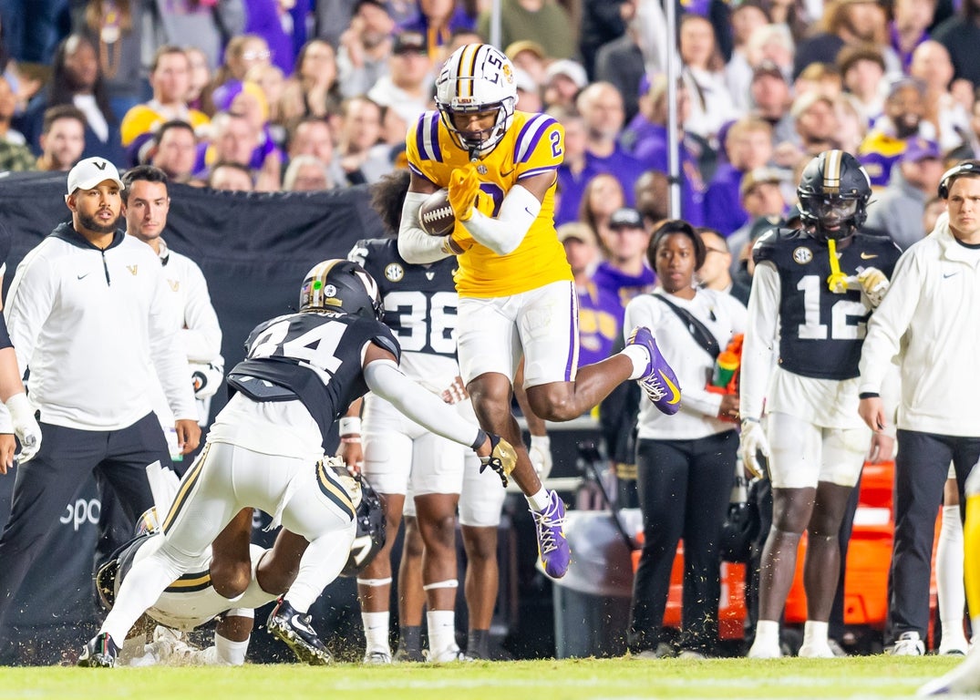 The collegiate career of former LSU receiver Kyren Lacy, in photos