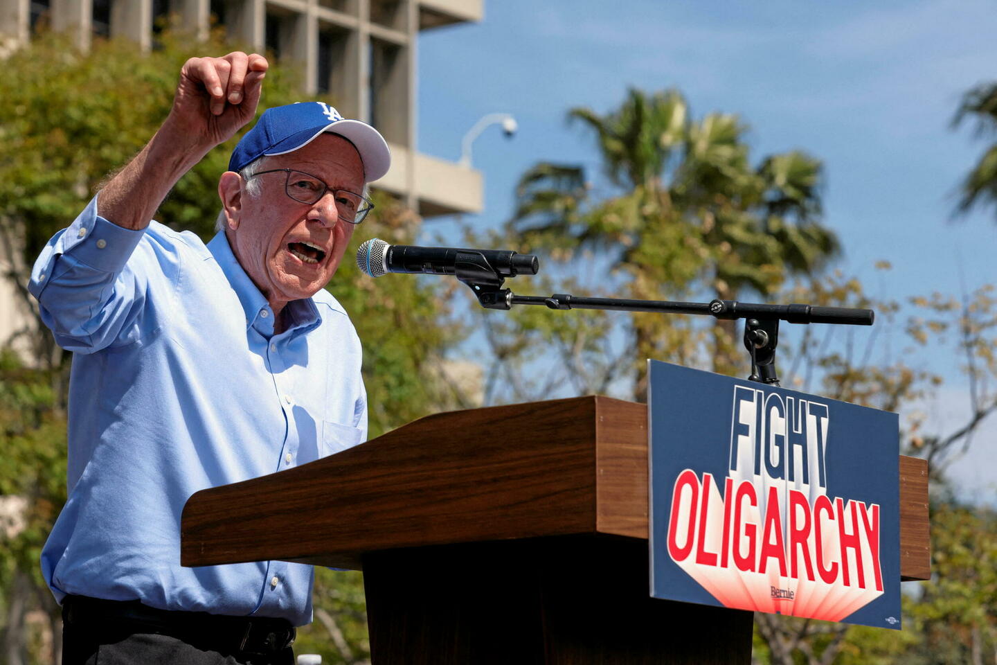Bernie Sanders, superstar surprise au festival Coachella
