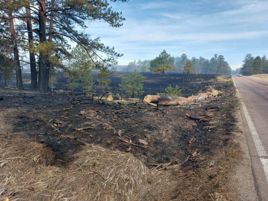 Turkey Track Fire 30% contained, being investigated as human caused