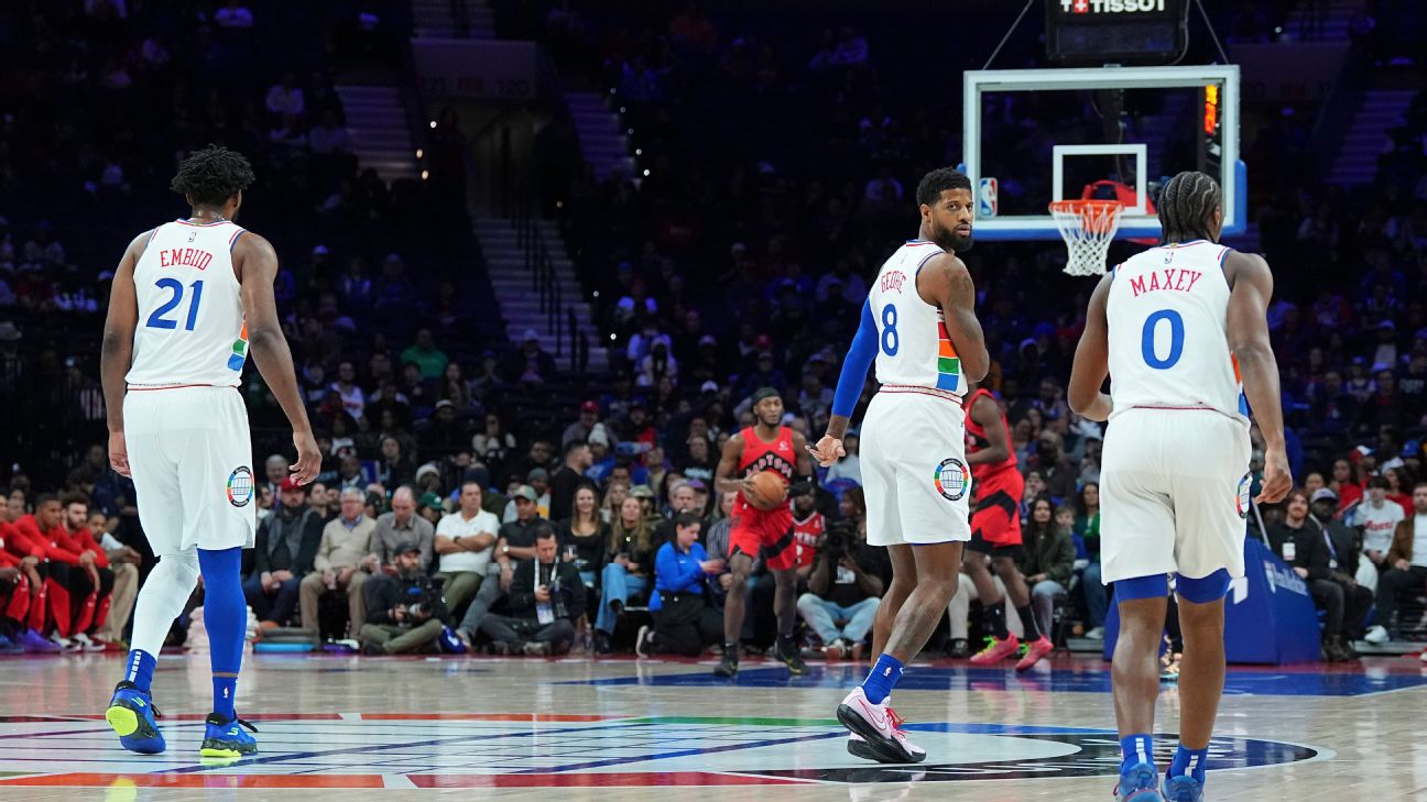 Paul George, Tyrese Maxey say Sixers can compete after lost season