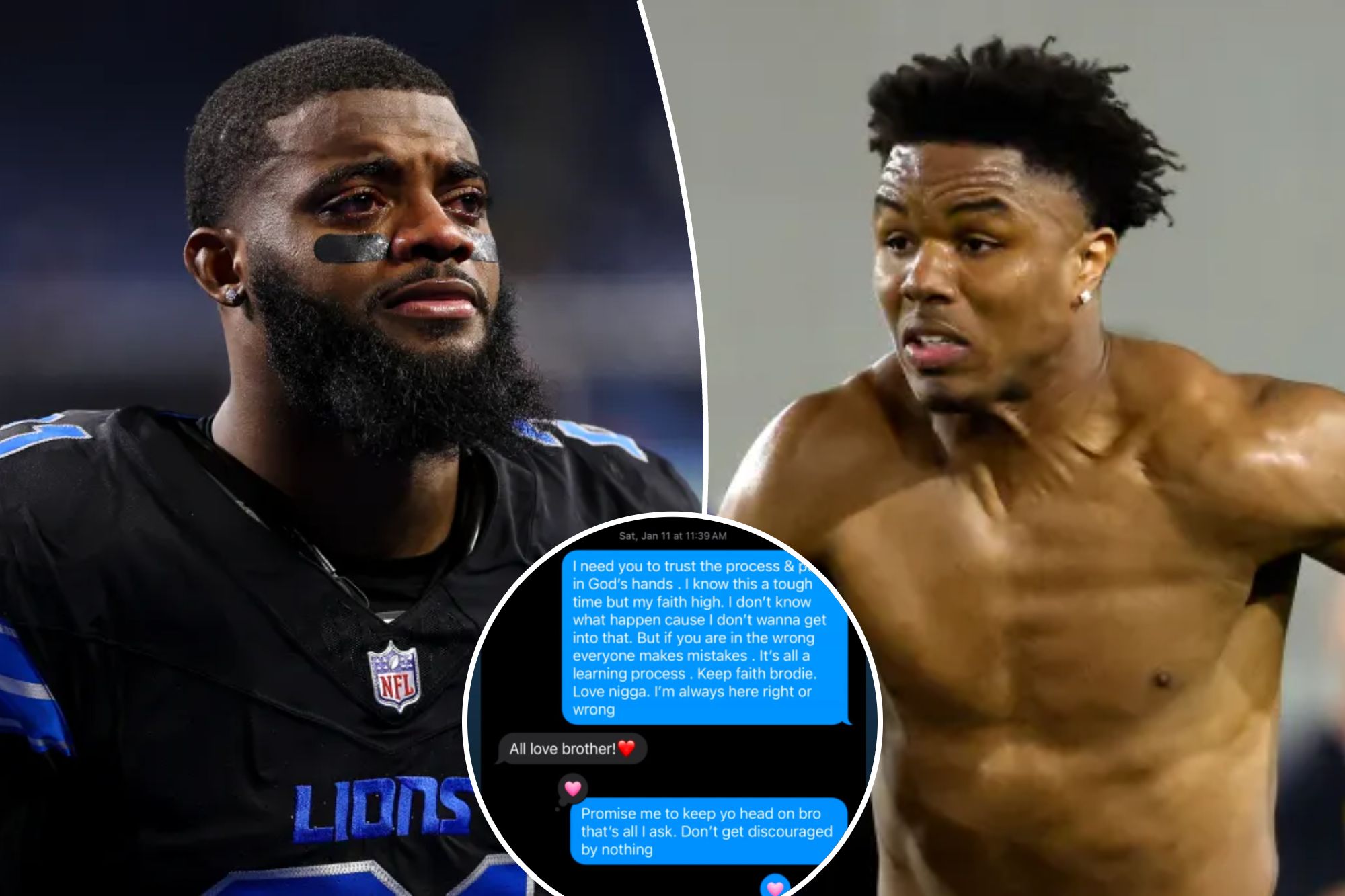 Kyren Lacy’s NFL friend Amik Robertson shares their final text messages ...