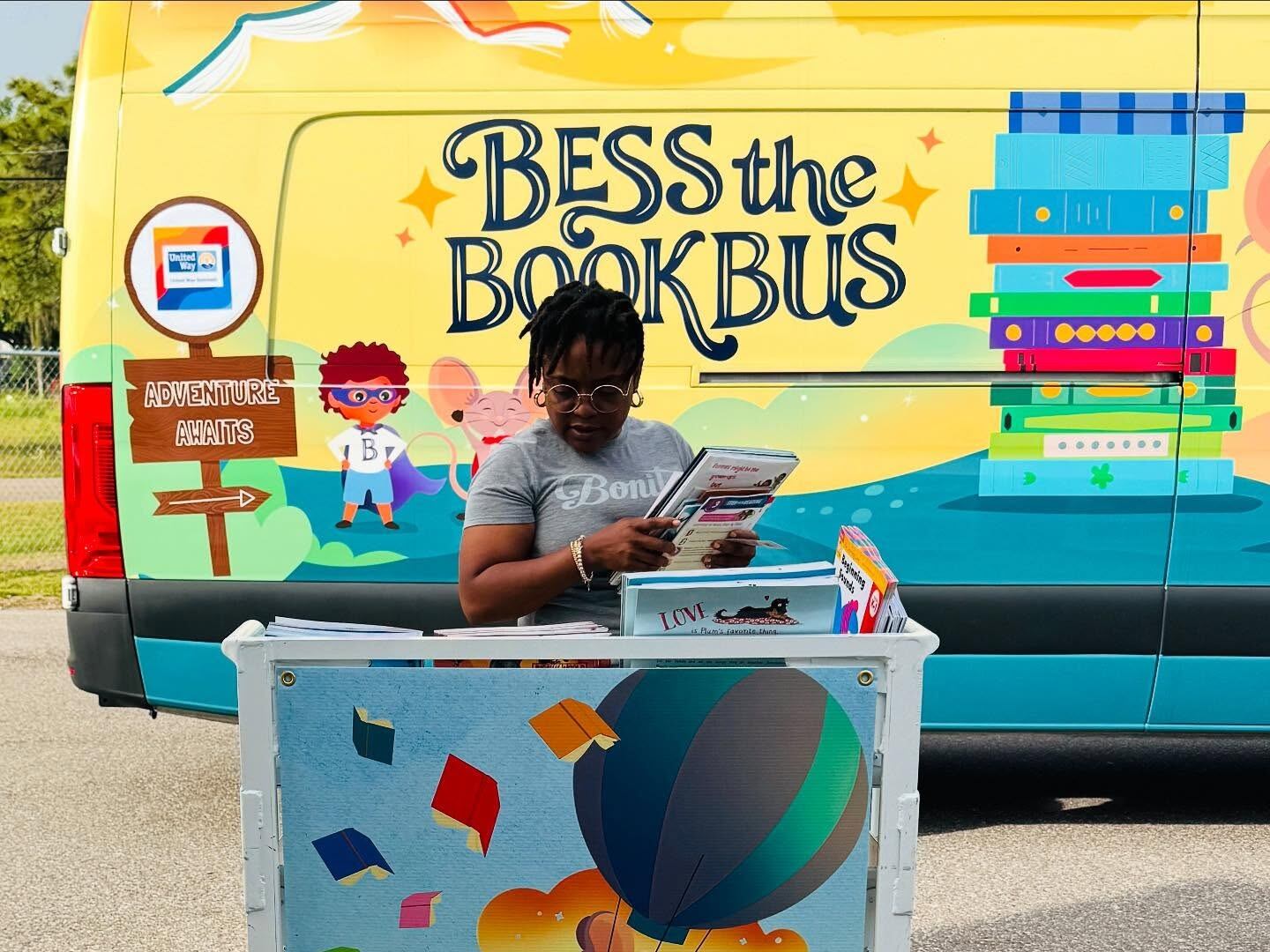 Bess the Book Bus returns Monday and Tuesday