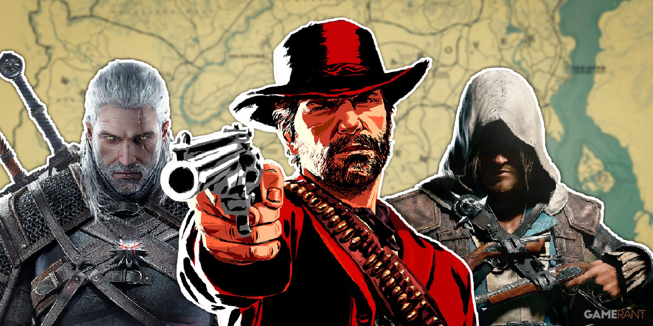 Best Open-World Maps In Singleplayer Games, Ranked