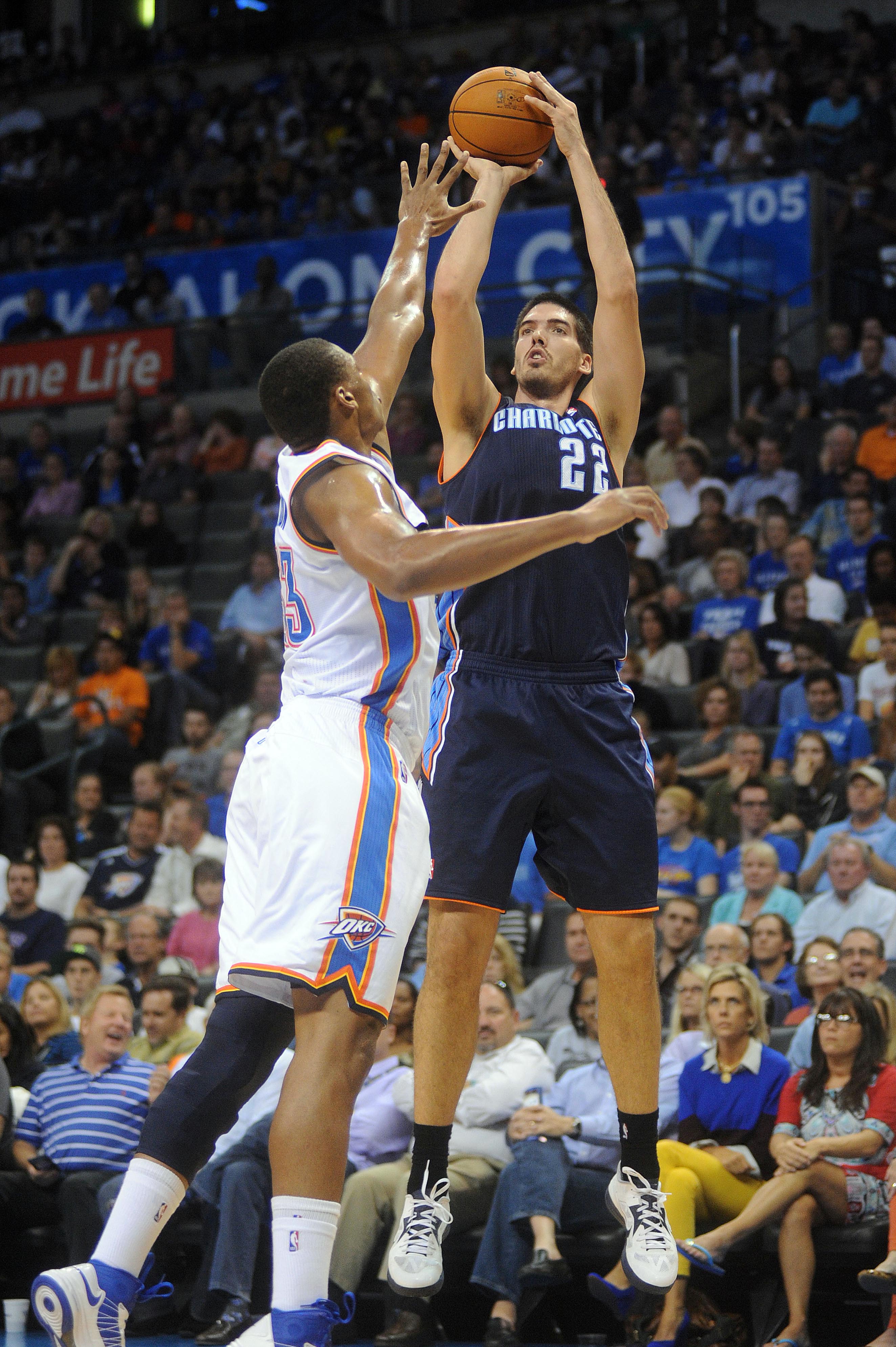 OKC Thunder jersey history No. 33 - Daniel Orton (2012)