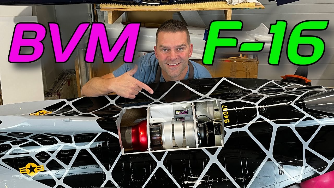 Jetting Into Action Building the BVM 1 5 scale F-16 Venom RC Jet