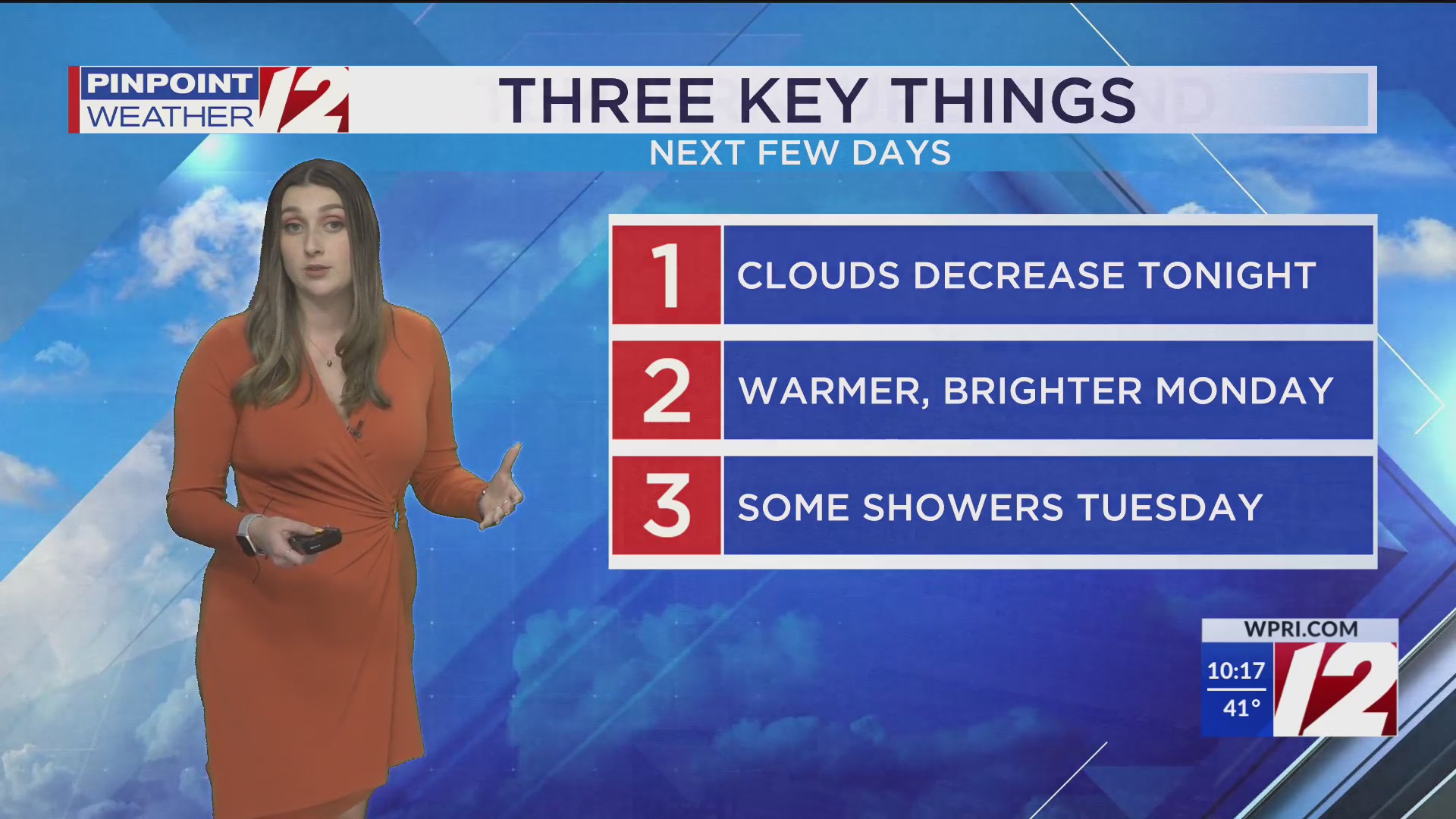 WPRI 12 Weather Forecast 4/13/25