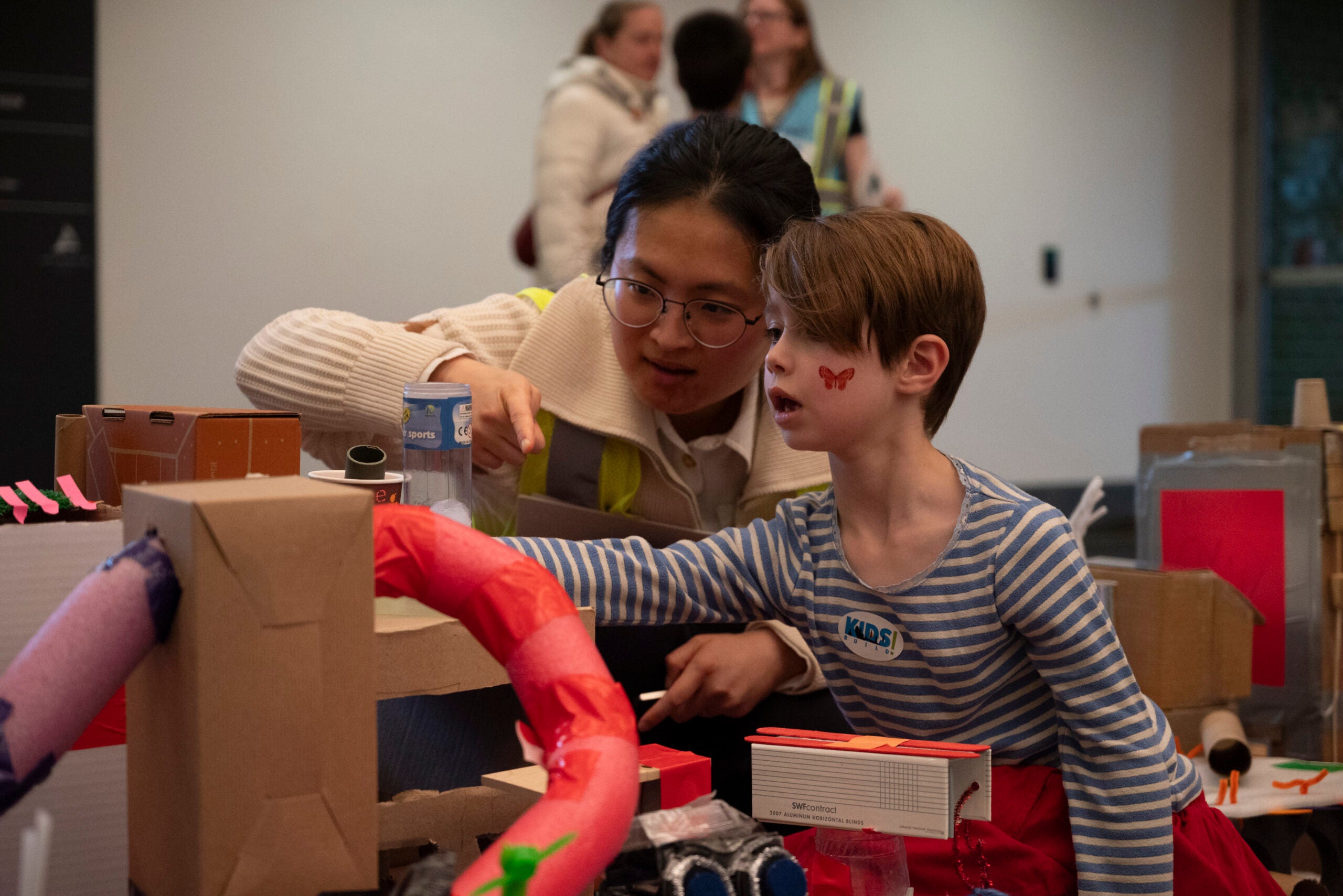 ‘Beauty being made out of scraps’: Hundreds of kids build a sprawling ...