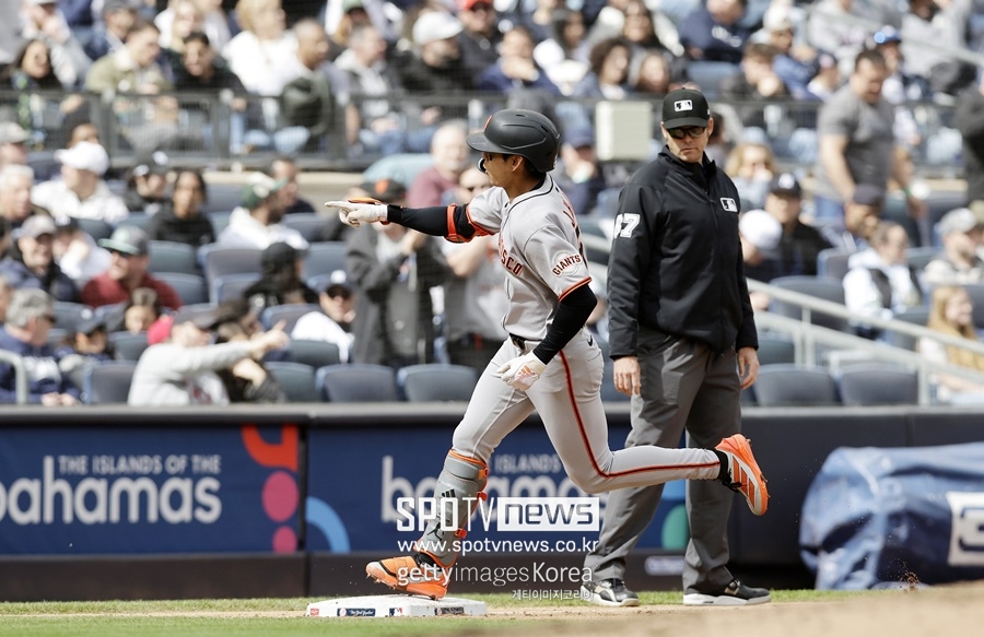 이정후, 연타석 홈런에 OPS MLB 2위 "팀 승리가 중요→이렇게 추운 날씨에서 경기는 처음"