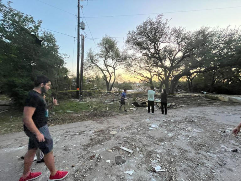 PHOTOS: House explosion in northwest Austin injures 6