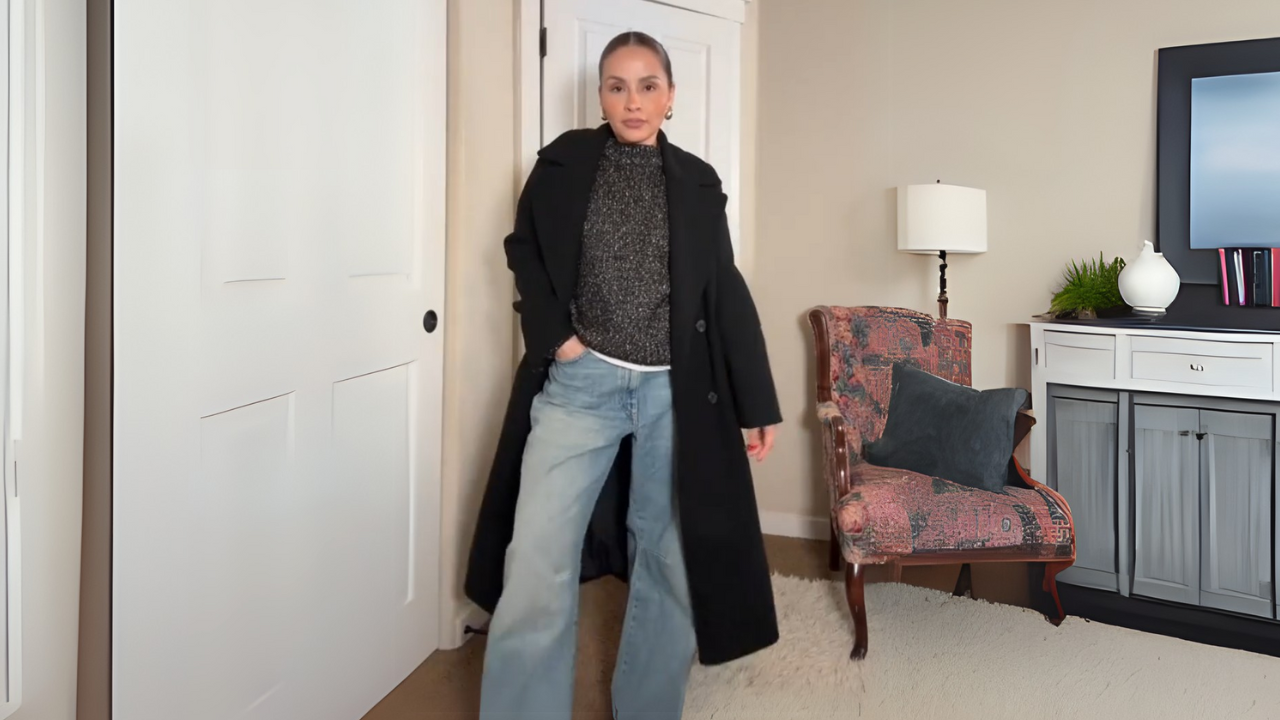 Conjunto de chaqueta informal con un toque chic