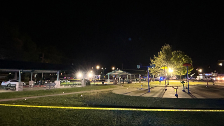 Two dead, nine injured after shooting at Conway park