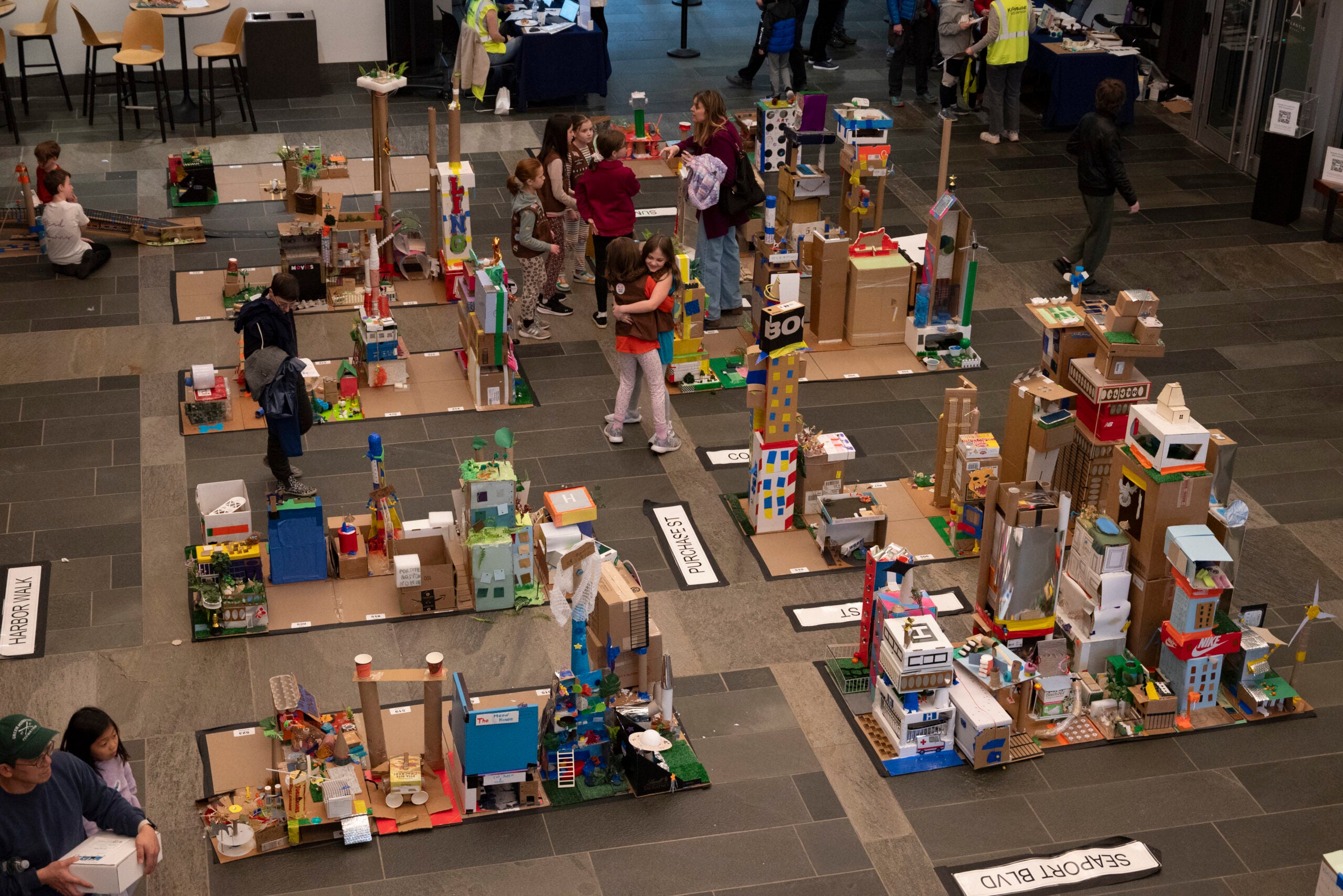 ‘Beauty being made out of scraps’: Hundreds of kids build a sprawling ...