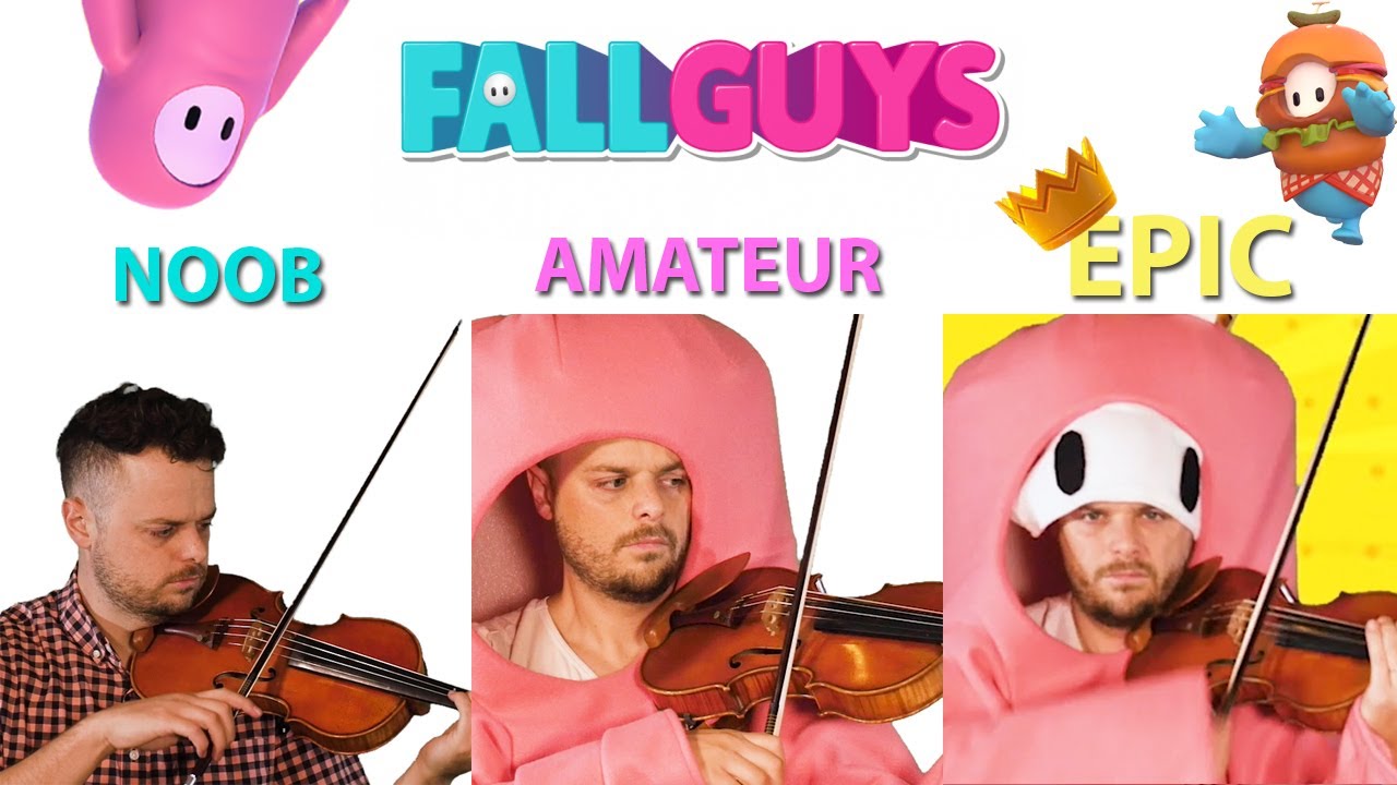 5 Levels of Fall Guys Music: From Noob to Epic Violin Performance