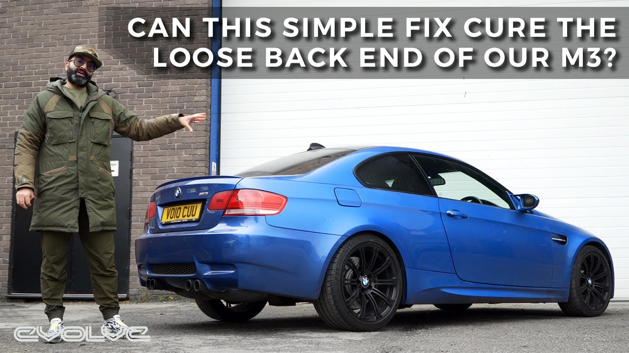 A simple fix for the rear end of our 152,000 mile E92 M3