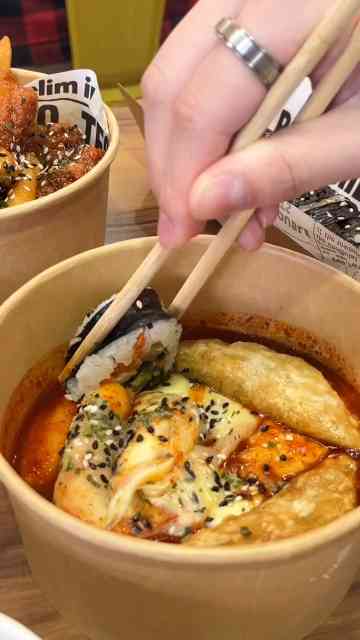 New Korean Street Food Shop in Dandy Market