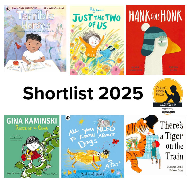 Oscar's Book Prize 2025 shortlist revealed: £10,000 prize showcases ...