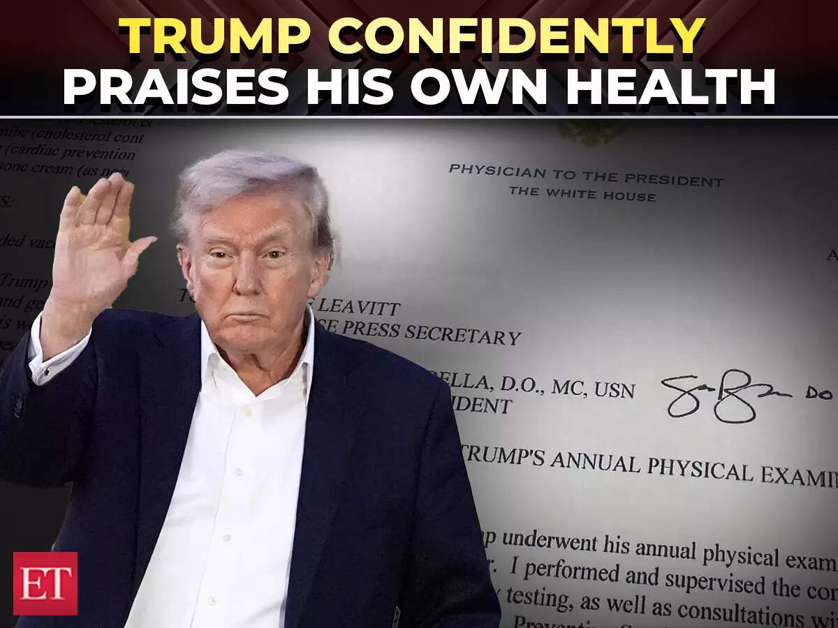 Trump proclaims himself 'in good shape,' but the results of his ...