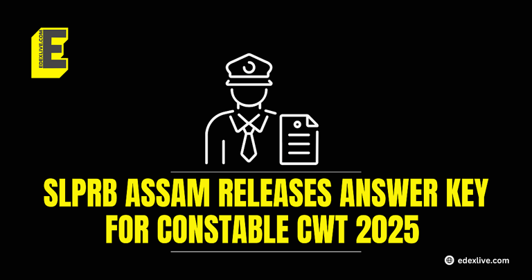 SLPRB Assam releases answer key for Constable CWT 2025 | Find out how to download & raise objections