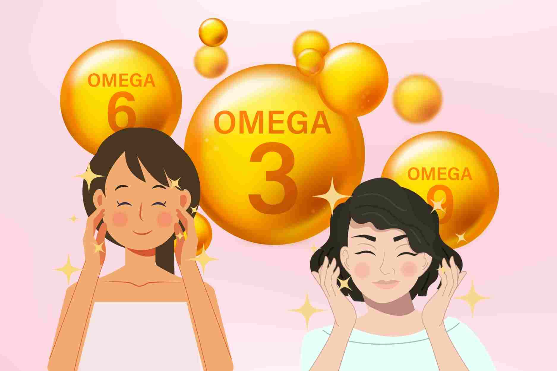 Lợi ích không ngờ từ axit béo Omega giúp tái sinh làn da lão hóa