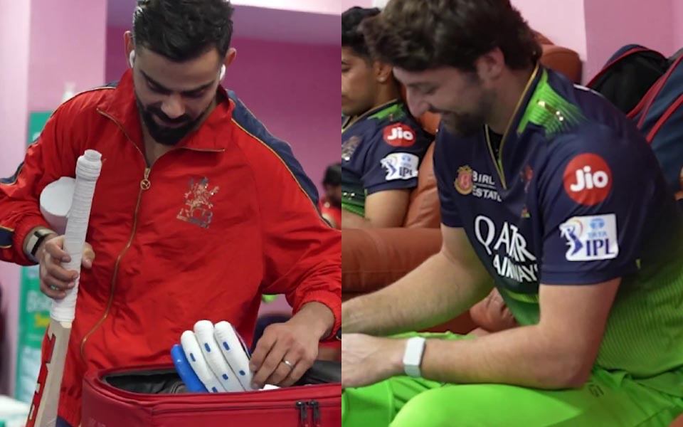 [WATCH] 'I didn't take your bat, I borrowed it' - Tim David pranks ...