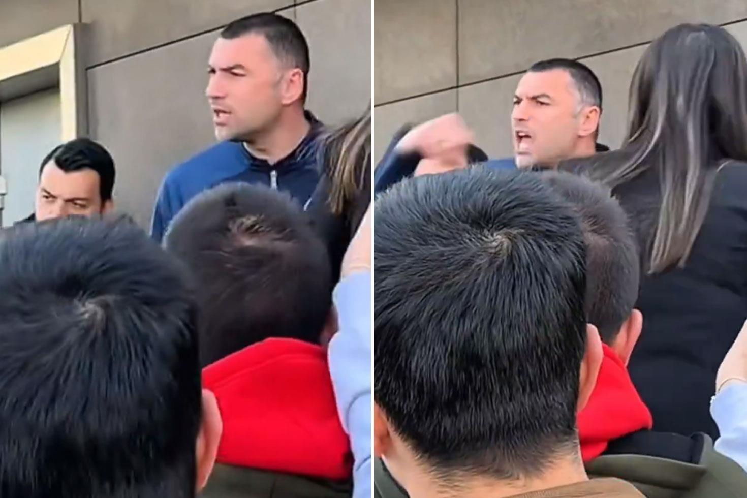 Burak'a laf atan taraftar neye uğradığını şaşırdı: Yürü lan